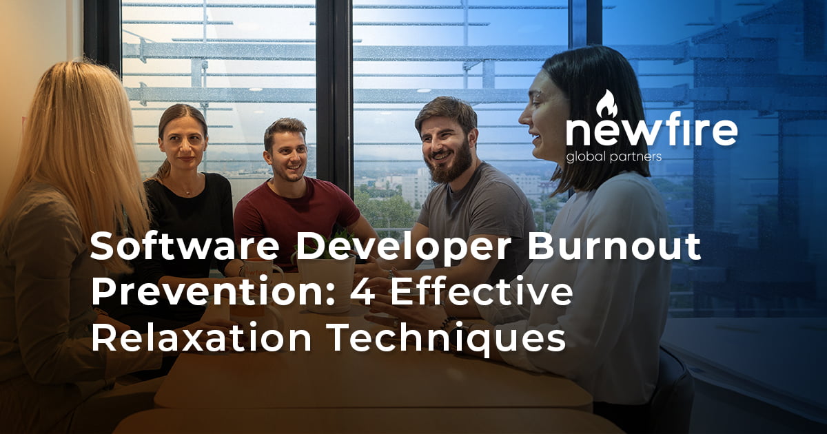 Software Developer Burnout Prevention: 4 Effective Relaxation Techniques